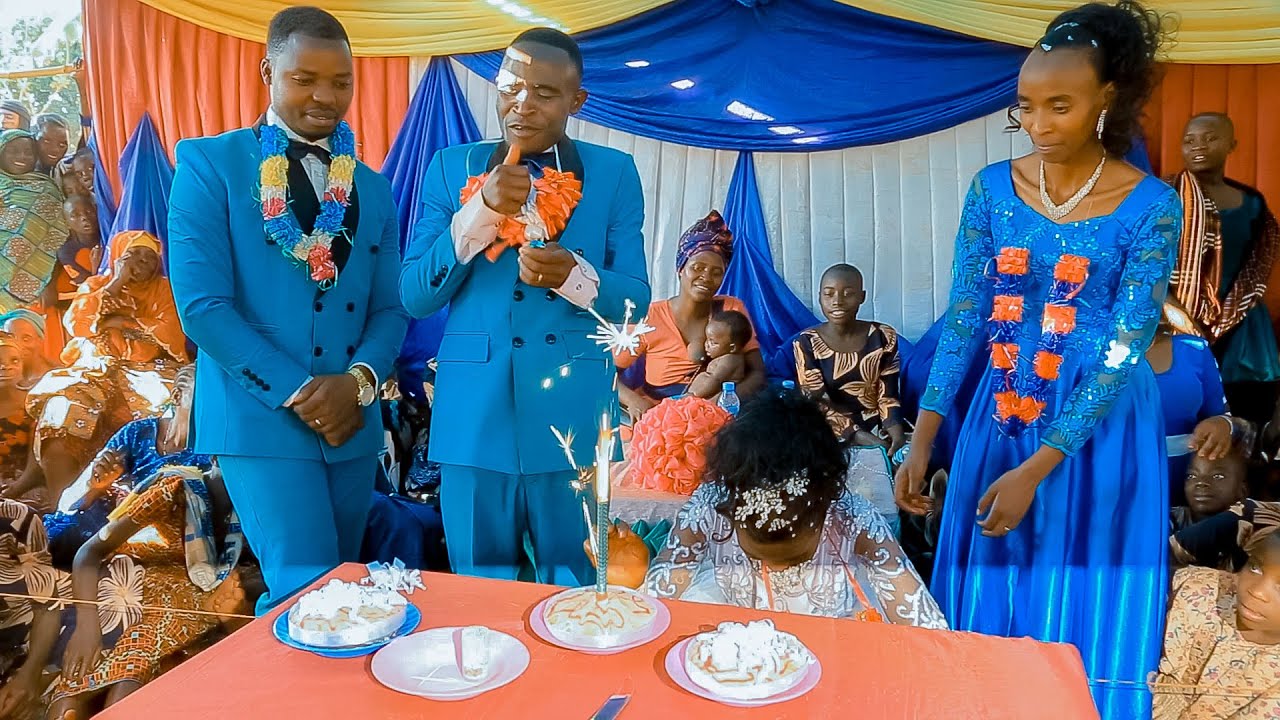 BWANAHARUSI AUNGUA SIKU YA NDOA UTAENJOY SANA HII NDOA YA ALBERT NA ...