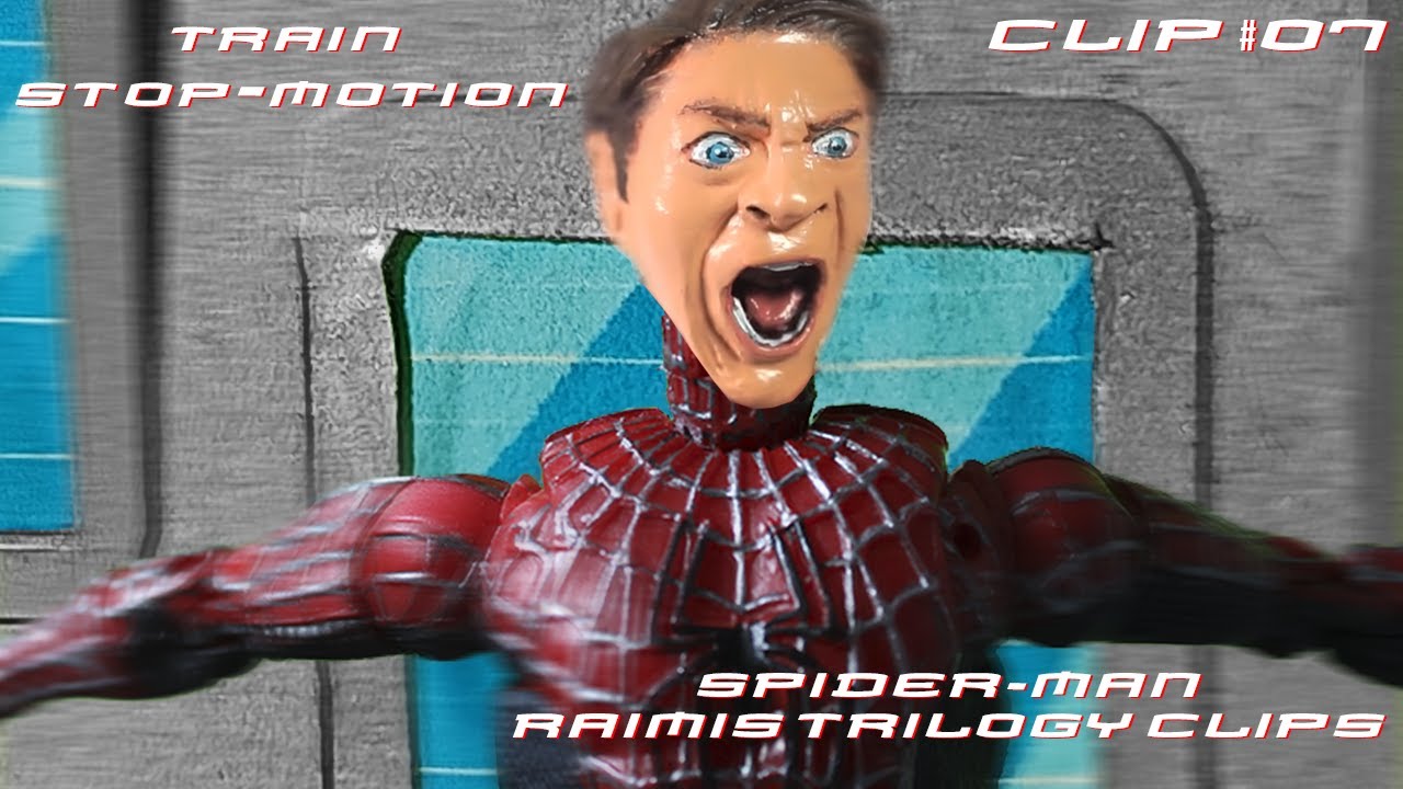 Spider-Man 2 - STOP-MOTION - Spider Man detiene el Tren - ESP - YouTube