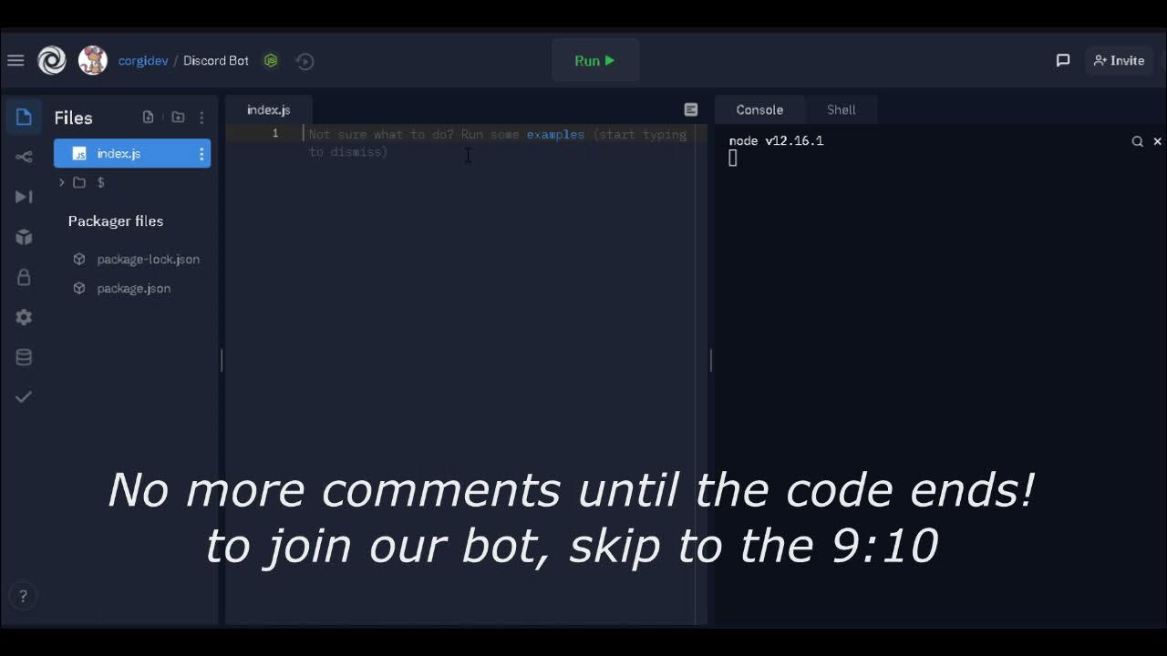 Discord Bot Tutorials 4 Repl.it | Episode 1: Setting up - YouTube
