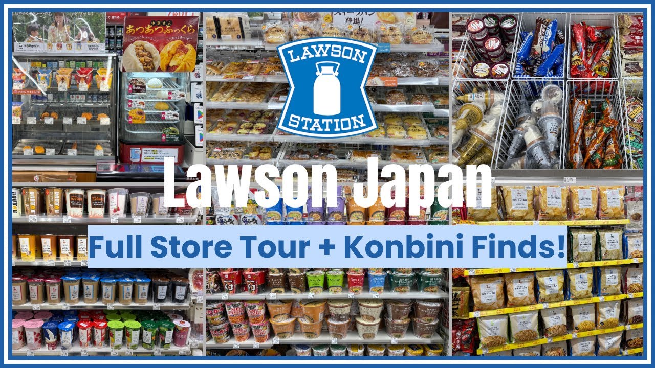 Inside Lawson Japan 🍩☕ Full Store Tour + Konbini Favorites! - YouTube