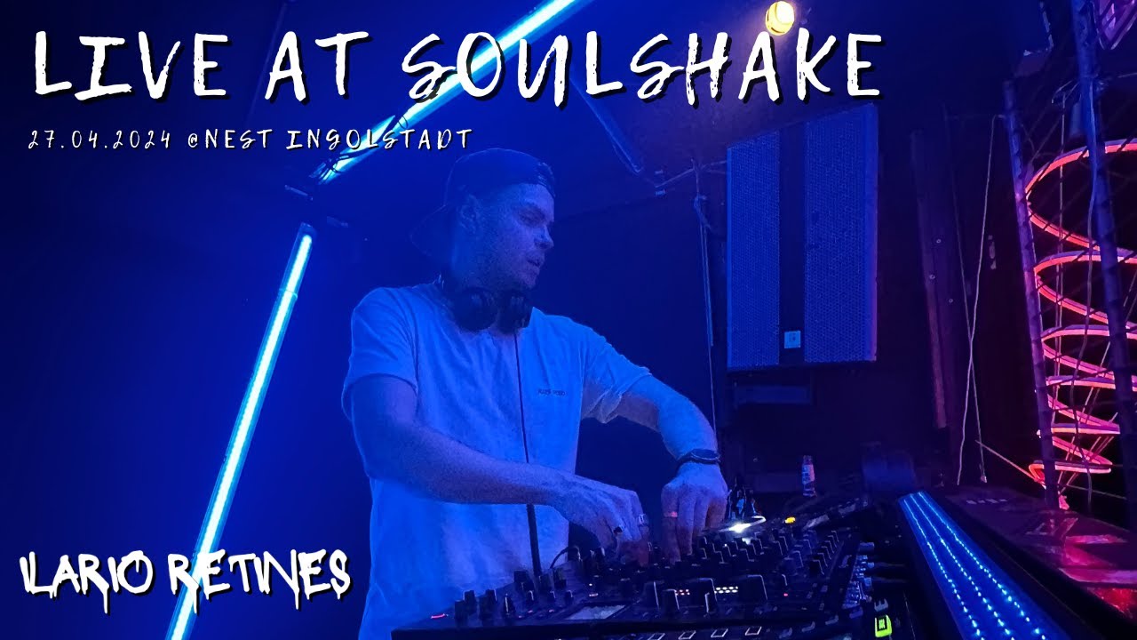 Ilario Retines live at Soulshake! [Techno/Peaktime/DJ-Set] - YouTube