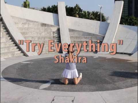 Dance | Try Everything (Shakira) Easy Steps for children - YouTube