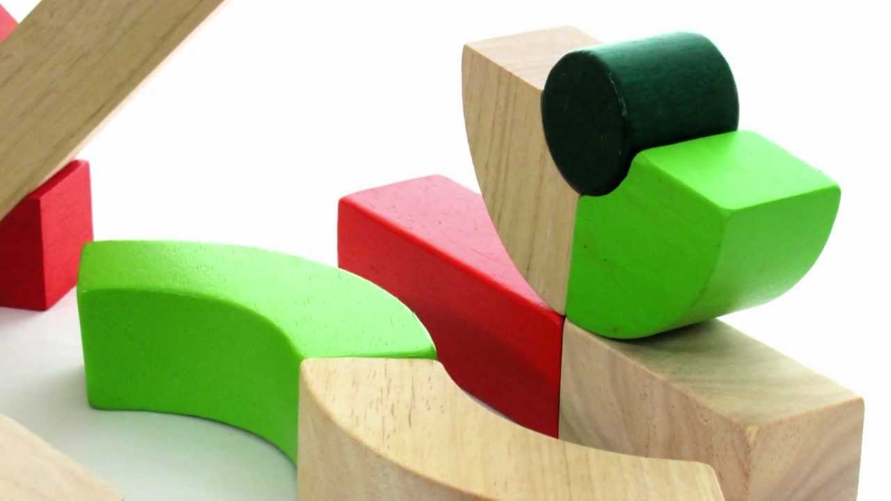 Plan Toys | Twisted Blocks Toy Review - YouTube