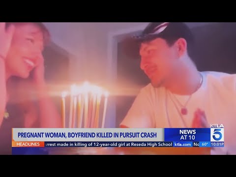 Seorang wanita hamil dan pacarnya tewas dalam kecelakaan yang melibatkan dua orang di Pomona.