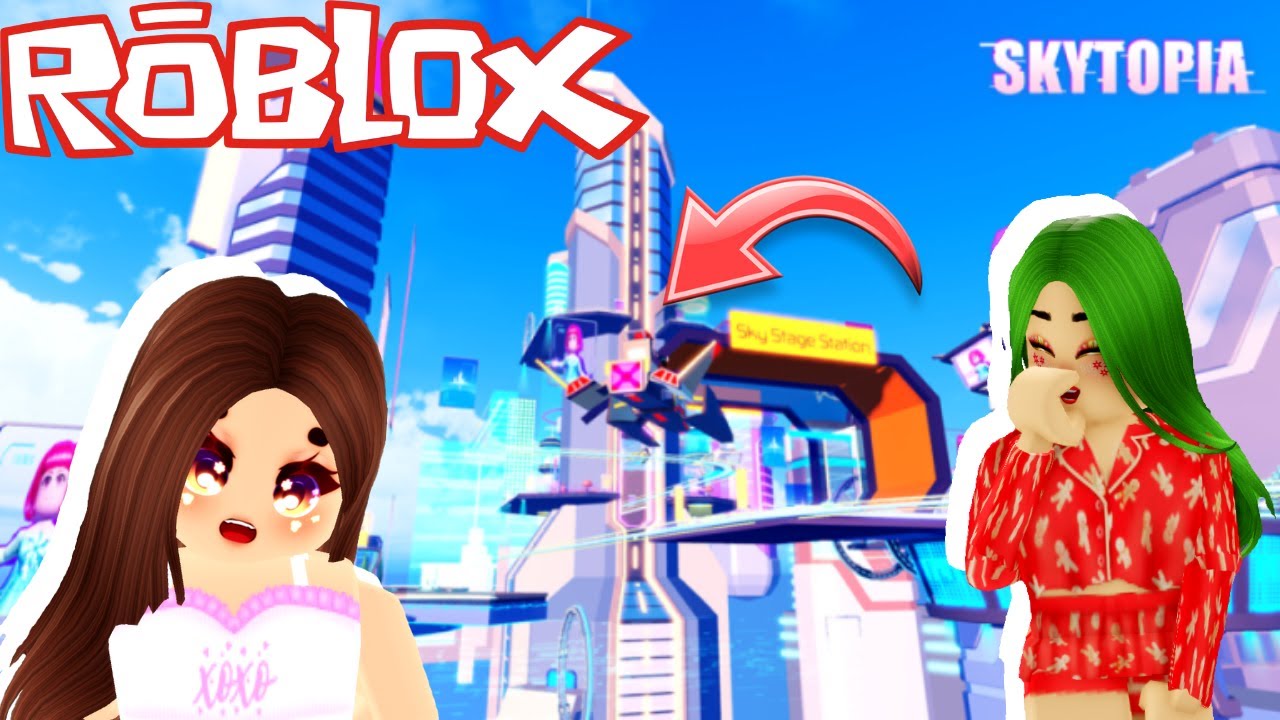 ¡NUEVA CIUDAD FUTURISTA EN EL CIELO! | ROBLOX - YouTube