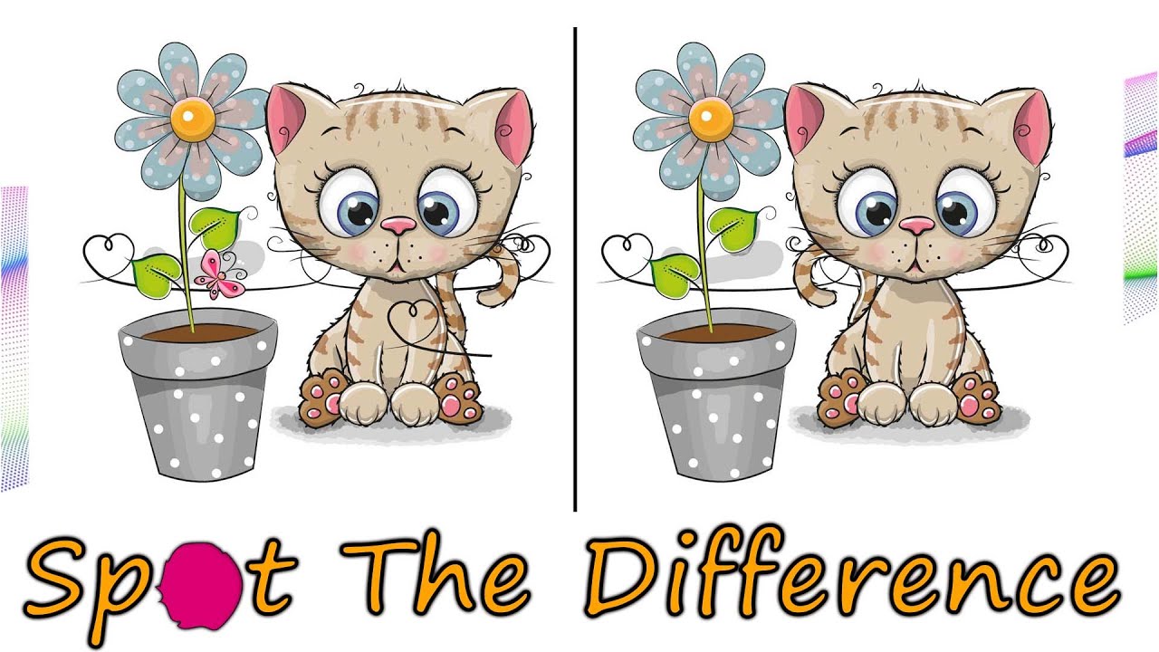 Spot The Differences Game - V-326 - Spot 3 differences between two ...