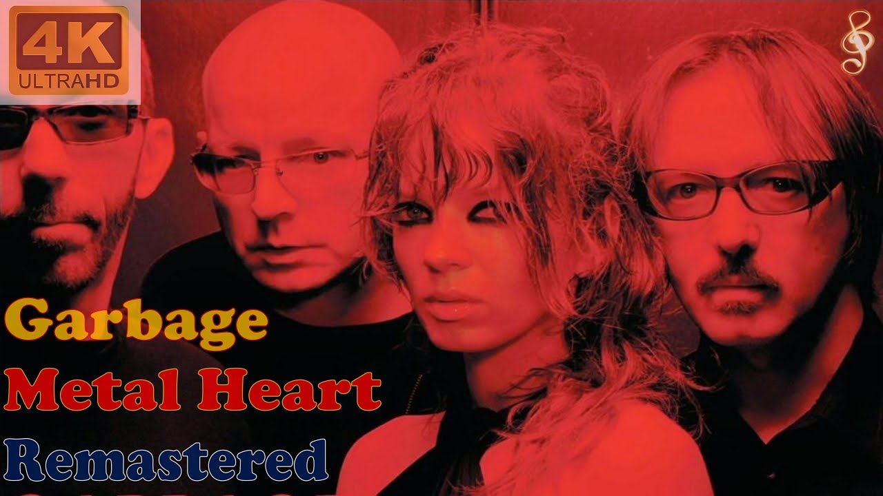 GARBAGE - METAL HEART (Remastered Audio) [4K Video With Lyrics] - YouTube