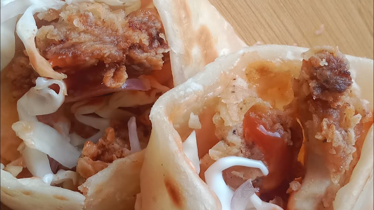 Zinger roll pratha recipe @kitchenwithdeliciousrecipe4337 - YouTube