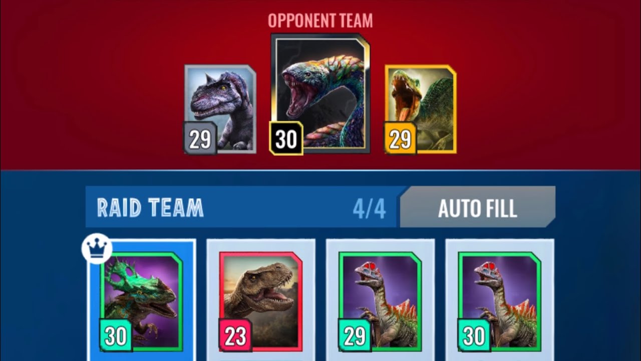 [JW Alive] Hydra Boa Boss Raid Review 230129 쥬라기월드 얼라이브 히드라 보아 보스 레이드 ...