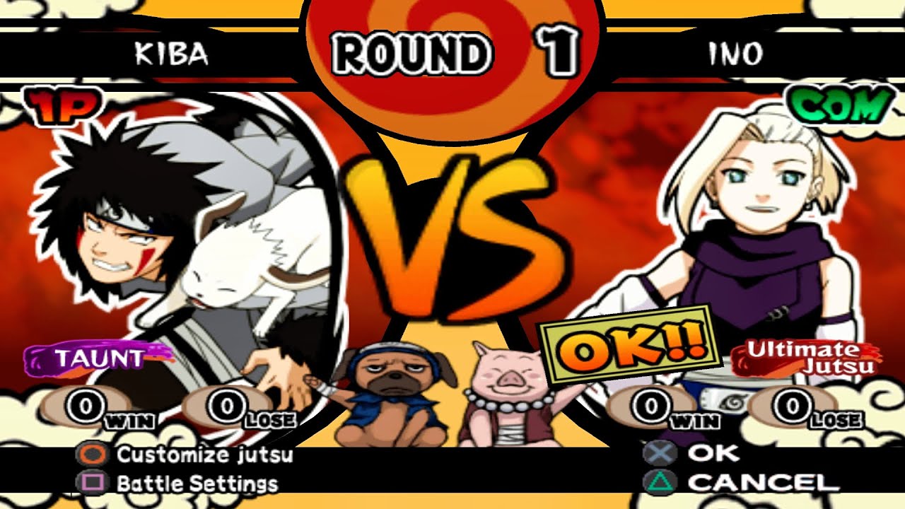 Kiba VS Ino (Chakra Infinito) (INSANE) - Naruto Shippuden Ultimate ...