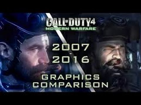 Cod 4 Remastered VS Cod 4 last gen - YouTube