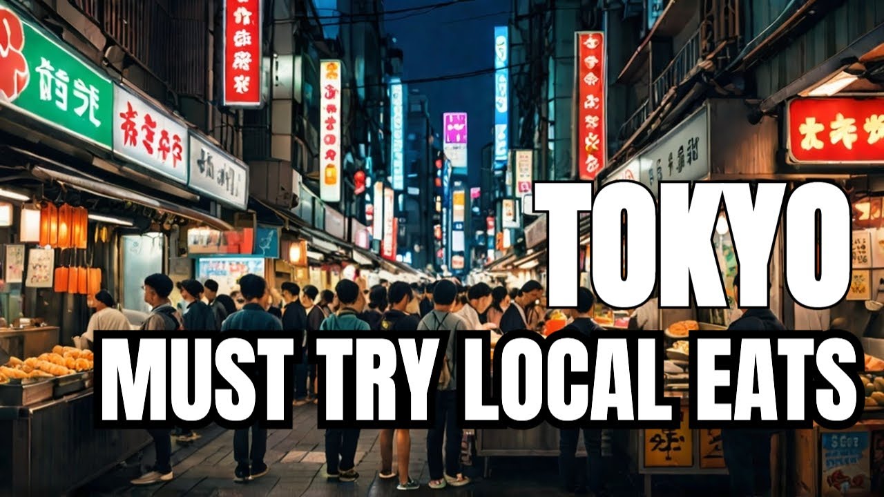 Top 20 Must-Try Foods In Tokyo! 😋 Best Local Eats & Street Food - YouTube