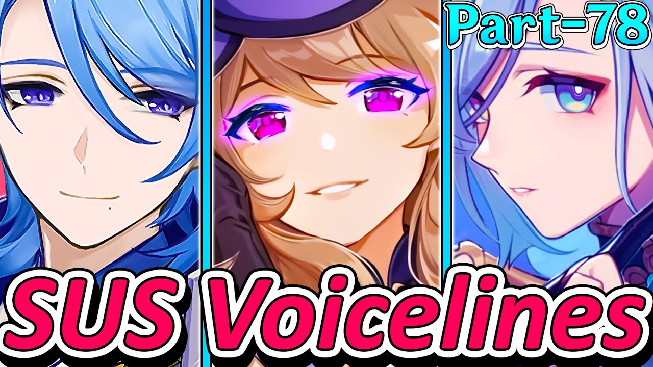 Some Funny/Interesting/Sad Voice lines - Genshin Impact | Part-78 ...