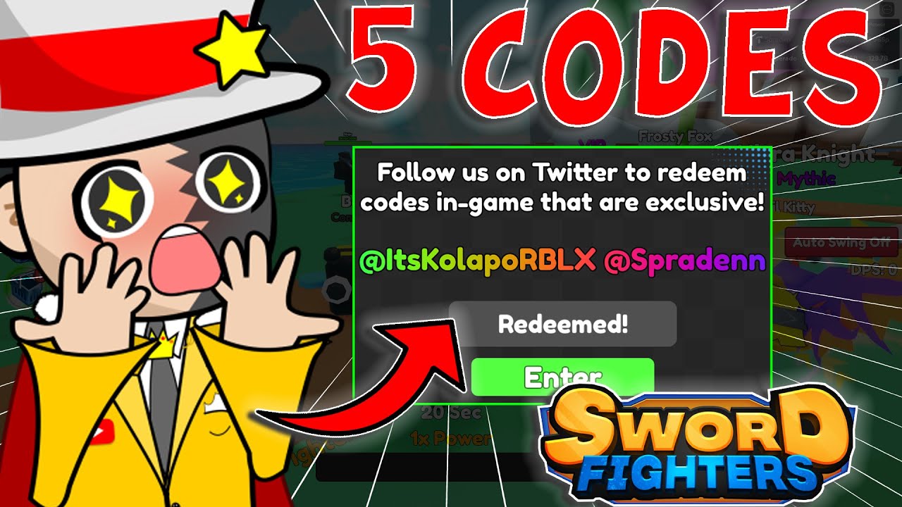 5 CODIGOS DE SWORD FIGHTERS SIMULATOR CODES ROBLOX UPDATE YouTube 5-codigos-de-sword-fighters-simulator-codes-roblox-update-youtube