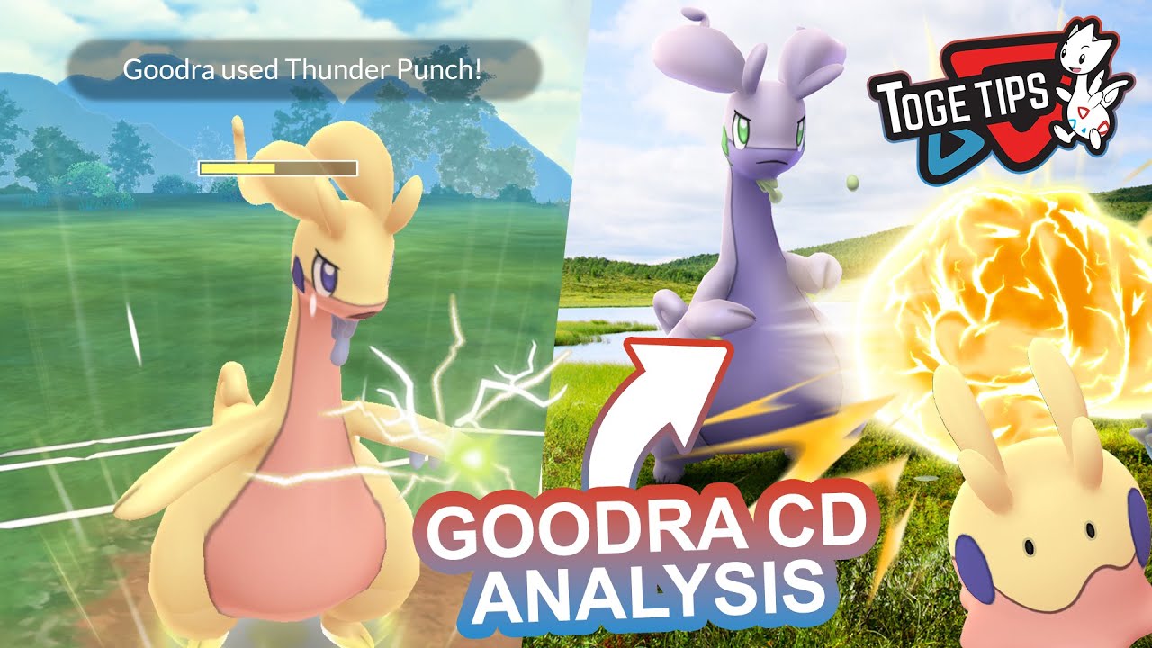 How Good is Thunder Punch Goodra? | Pokémon Go Community Day Analysis ...