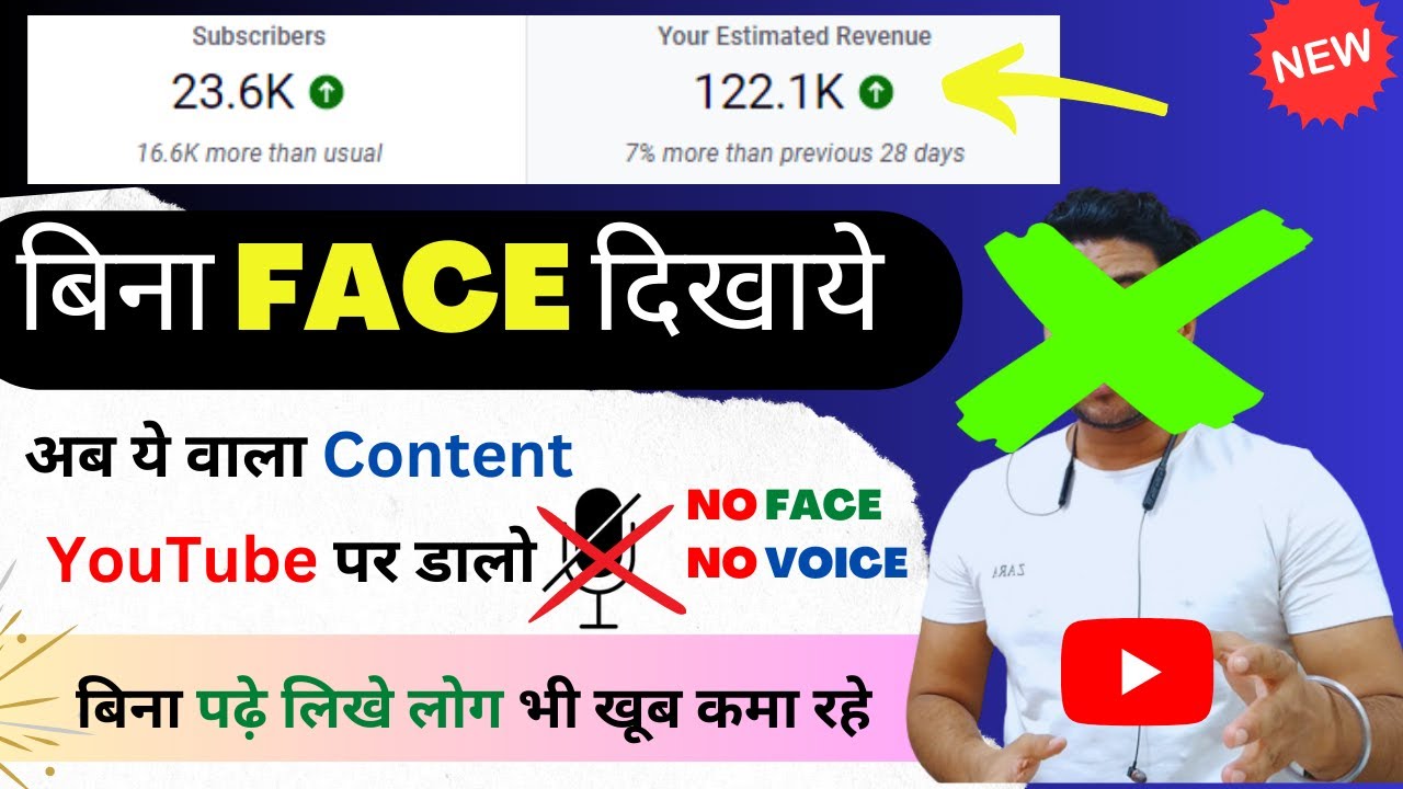 Unlock the Secret of Faceless Youtube Channel |😍 Without Face Youtube चैनल Ideas - No Face No ...