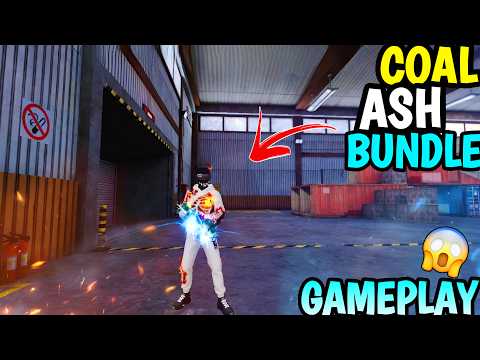 New COAL ASH Bundle Gameplay 😮 || Gaming Shibu || Garena Free Fire
