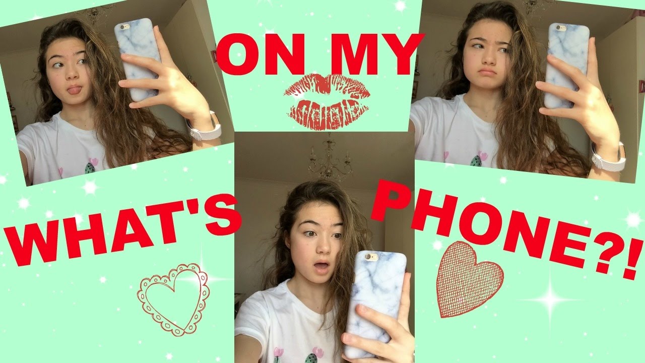 WHAT'S ON MY PHONE || MIA - YouTube