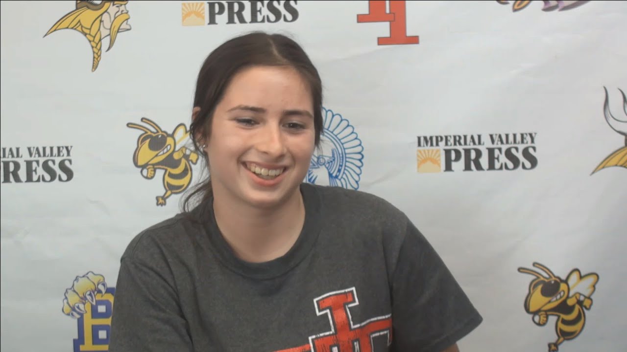 Athlete of the Week Britney Jarvis - YouTube