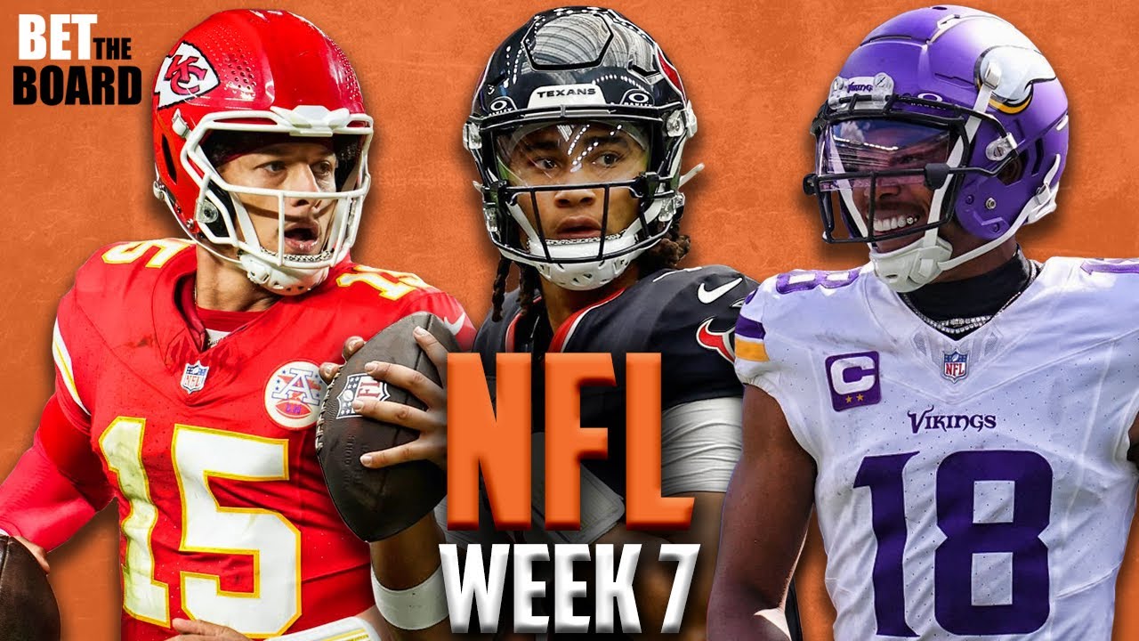 Week 7 NFL Picks Predictions Best Bets - YouTube