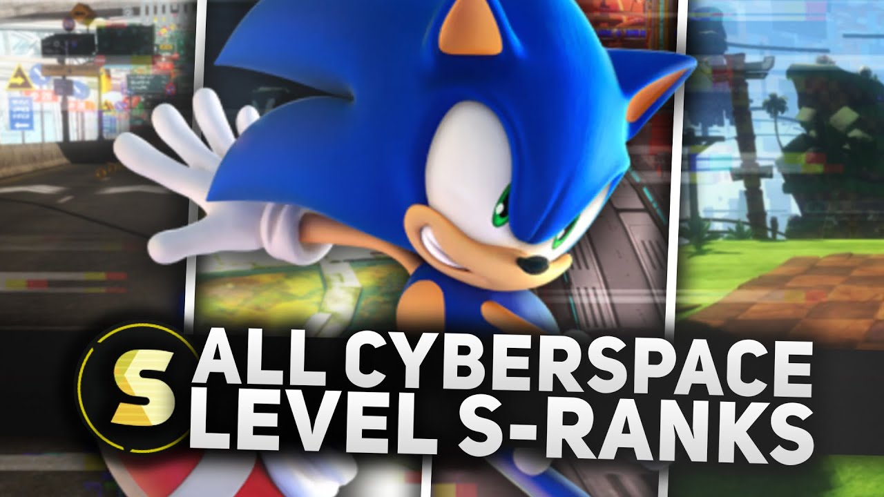Sonic Frontiers - All Launch Cyberspace Levels S-Ranked (Hard ...