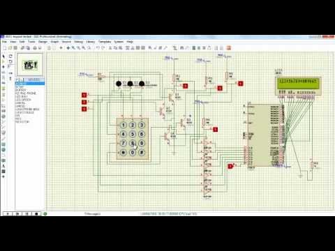 Keypad Interface with 8051 Microcontroller without scanning on Proteus ...
