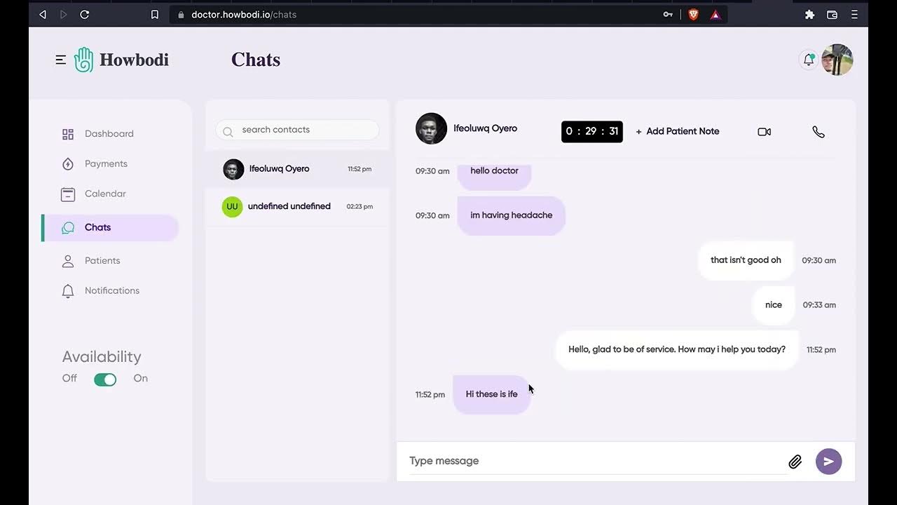 Healthcare Application Built With Reactjs Library Youtube