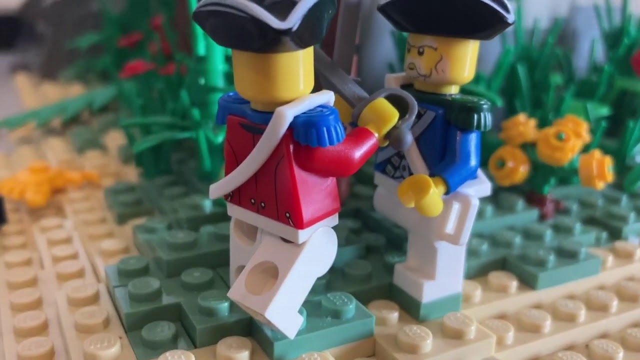 Lego Pirate Treasure Island MOC/Giant Colonial Pirate Fort Teaser ...