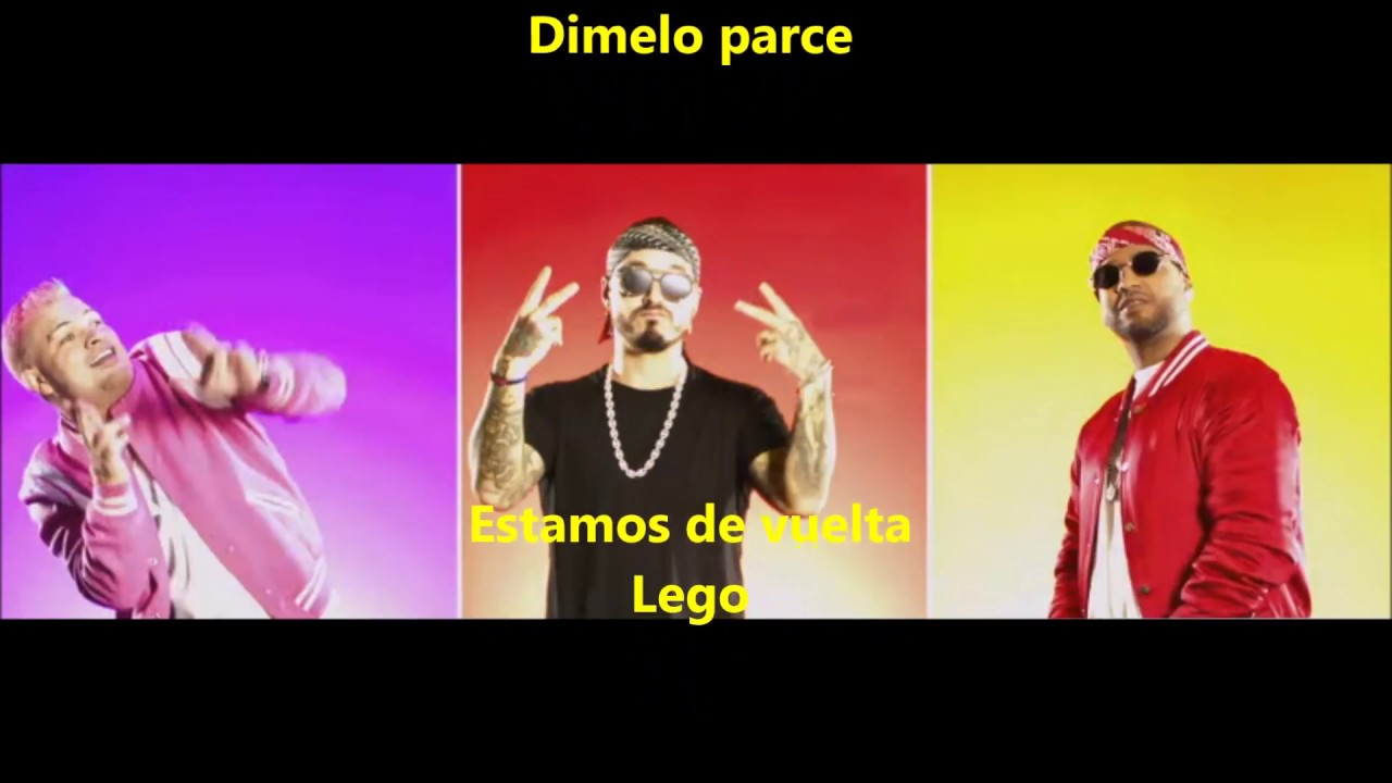 J Balvin BONITA feat Jowell & Randy LETRA - YouTube