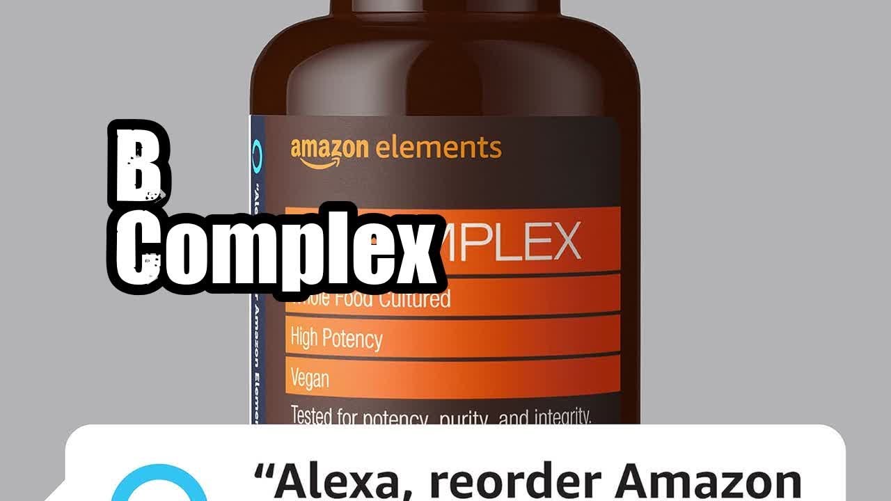 Review Amazon Elements B Complex - YouTube