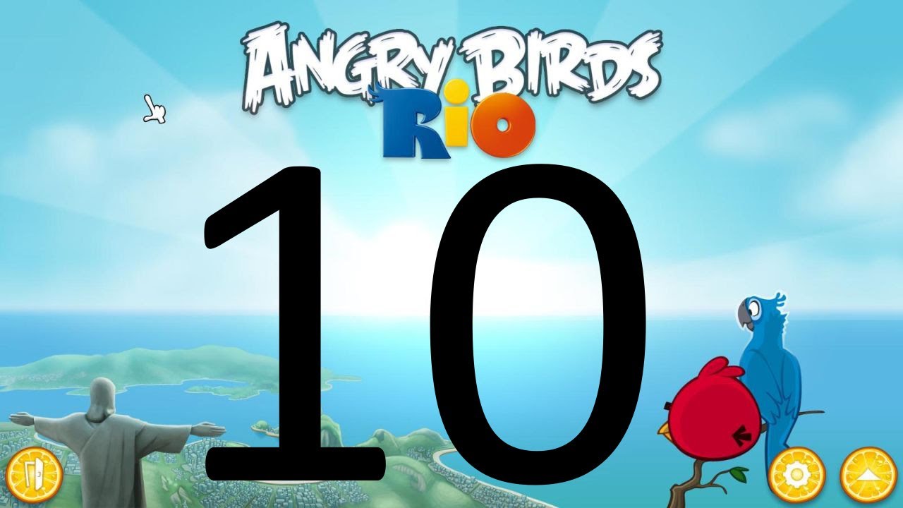 Let's Play Angry Birds Rio 10 - It's a 'G' rated carn-ee-vall... yay ...