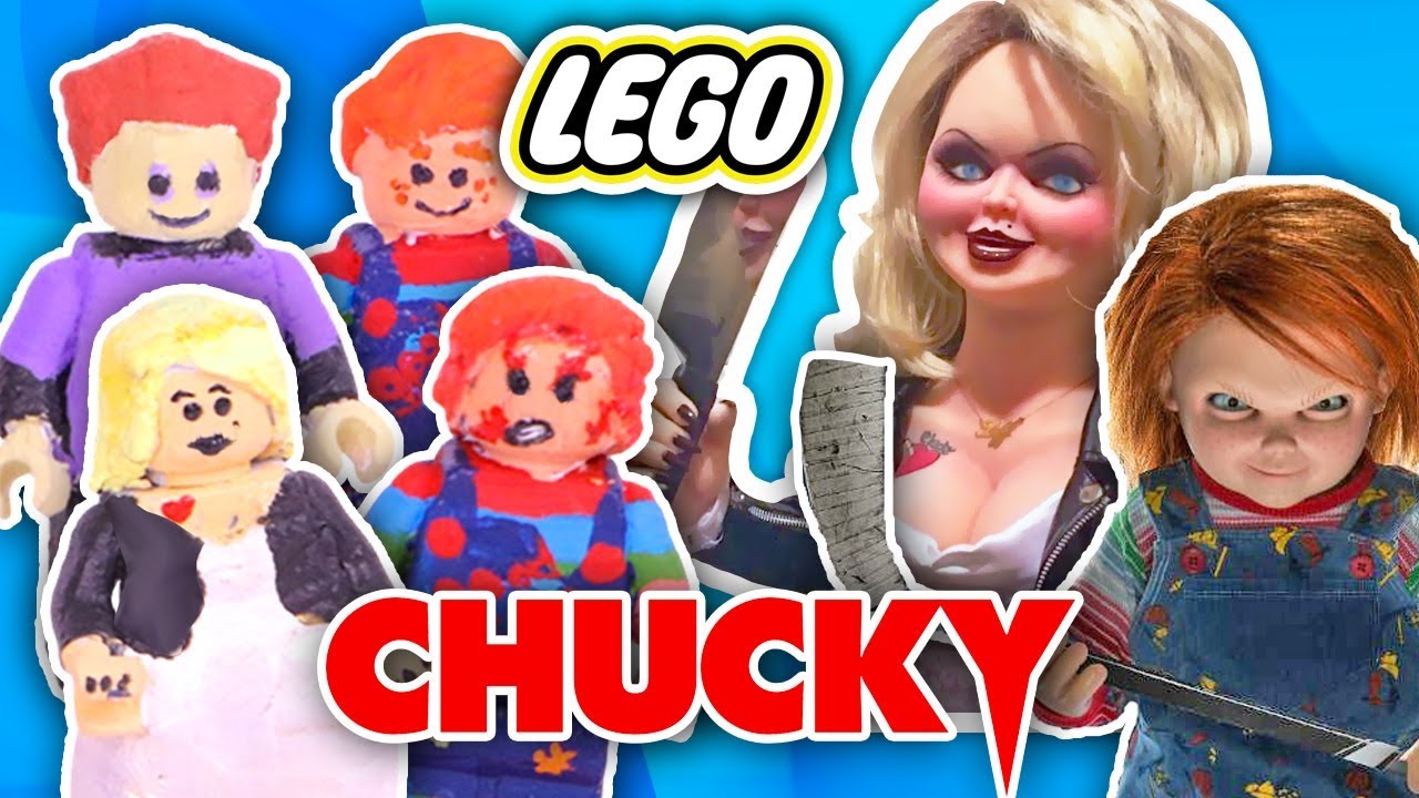 🔪CHUCKY FAMILY with LEGO Figures 🔪 CHUCKY (GOOD GUY & EVIL), TIFFANY ...