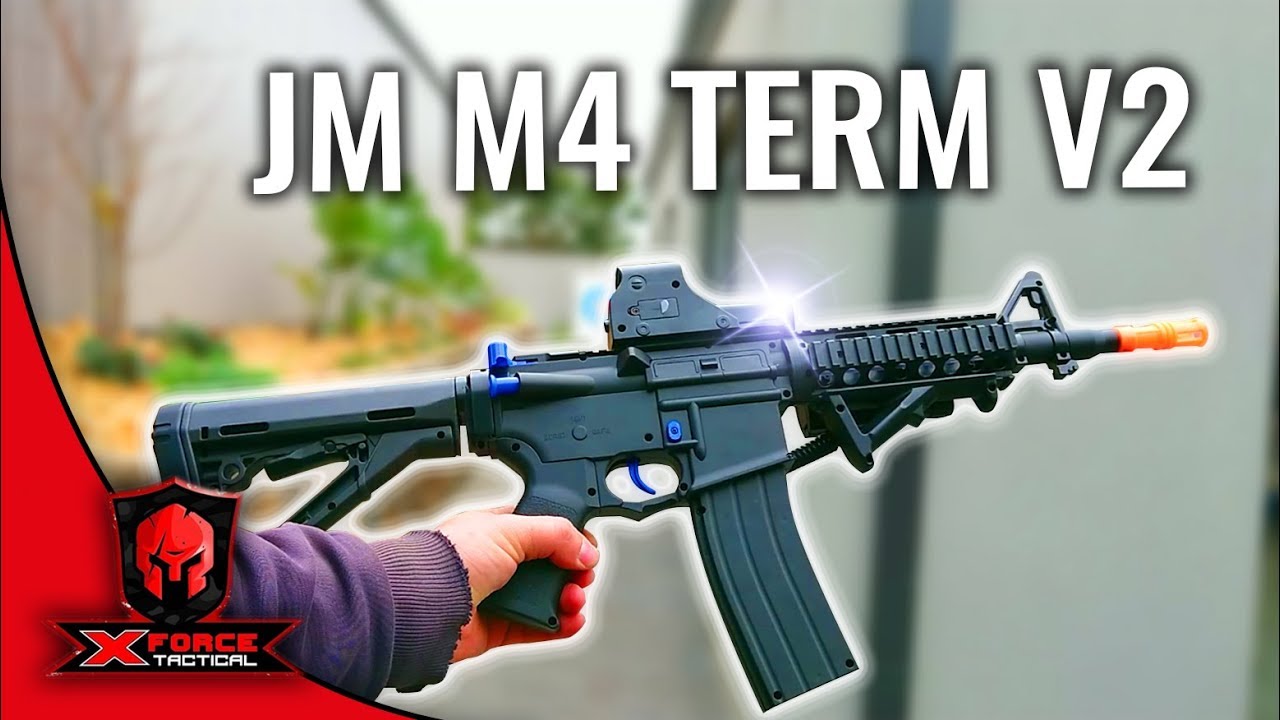 Unboxing the M4 Terminator V2 JingMing Gel blaster by X-Force Tactical ...