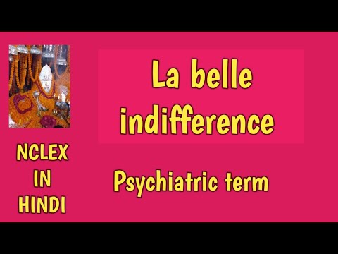 la belle indifference #psychiatricterm#@AnitaSharmaGyan - YouTube