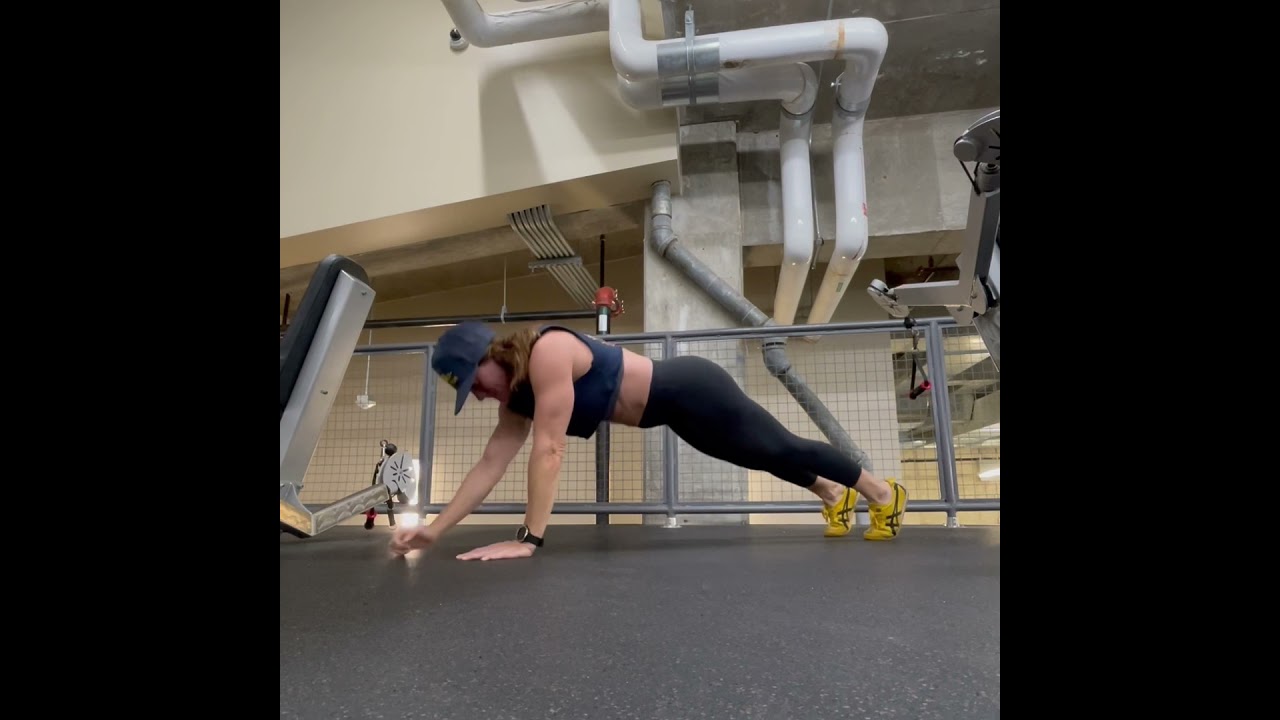 Plank Hip Taps + Up Downs + Shoulder Taps - YouTube