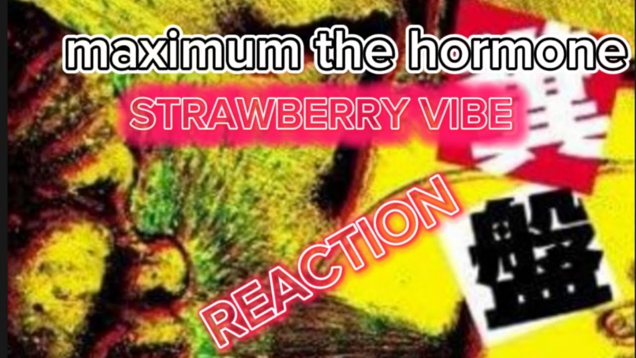 MAXIMUM THE HORMONE -HEISEI STRAWBERRY VIBE REACTION #guitar # ...