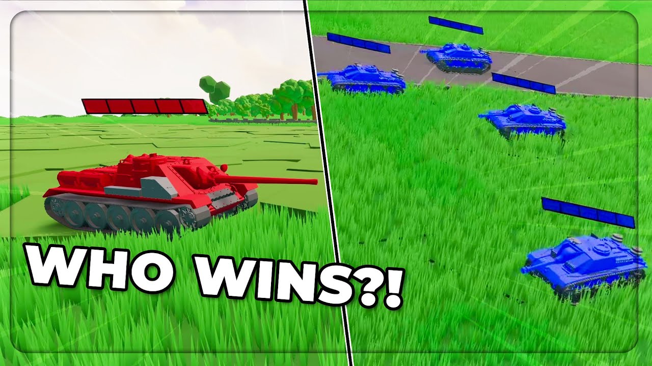 The Ultimate WW2 Tank Battle Simulator - YouTube