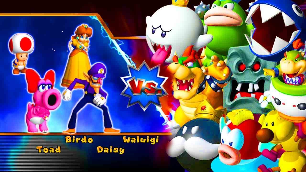 Mario Party 9 Complete All Boss Battles #MarioGame - YouTube