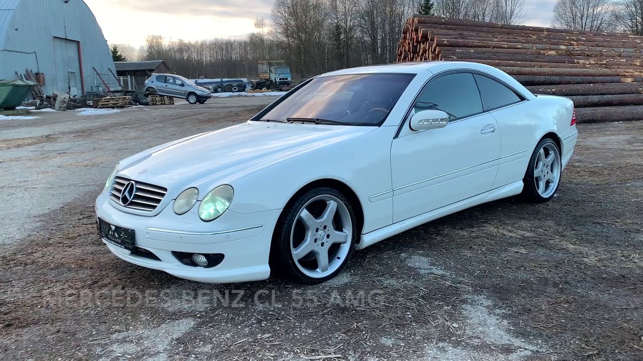 Mercedes Benz CL55 AMG | Walkaround and Test drive | Youngtimercar.eu ...