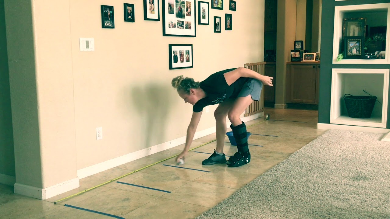 Sock Toss Shuttle Run - YouTube