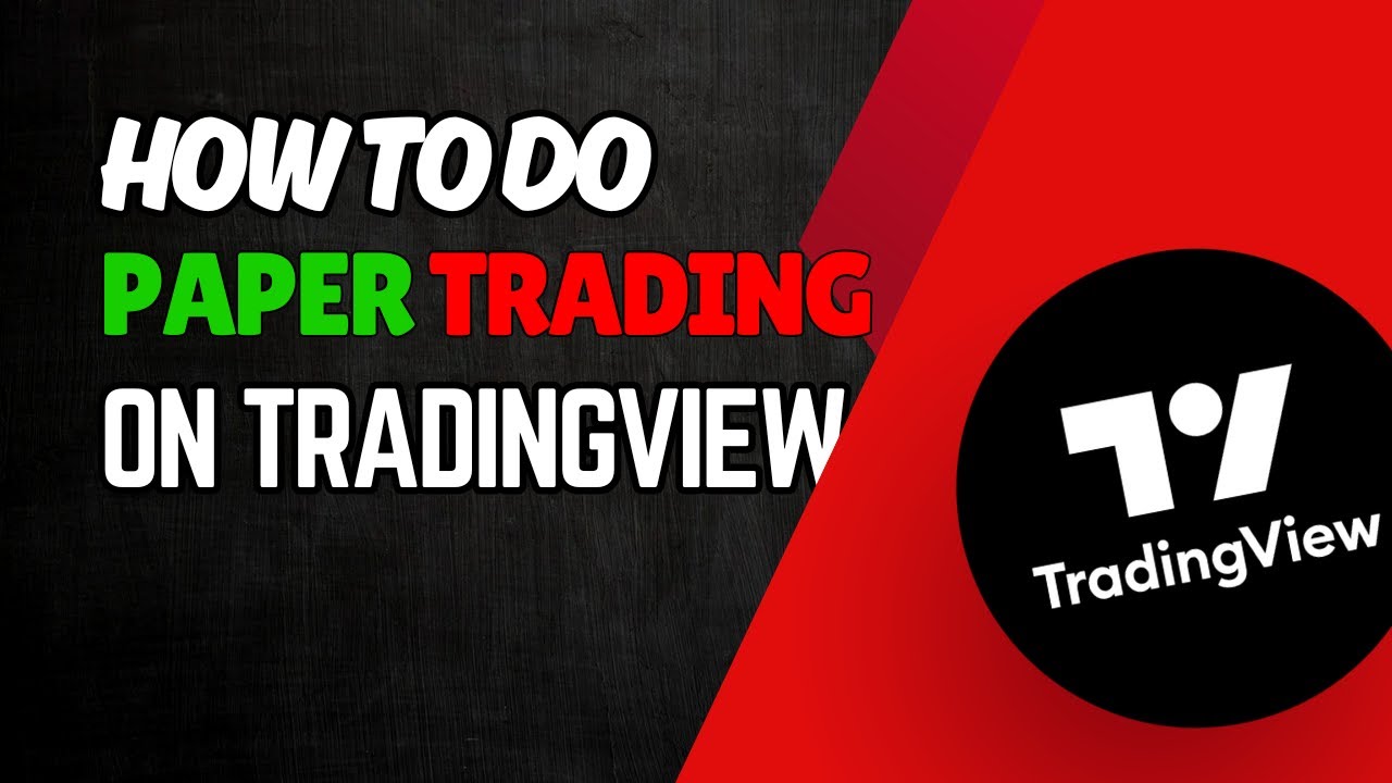 Create a PAPER TRADING Account on TradingView in 1 MINUTES! - YouTube