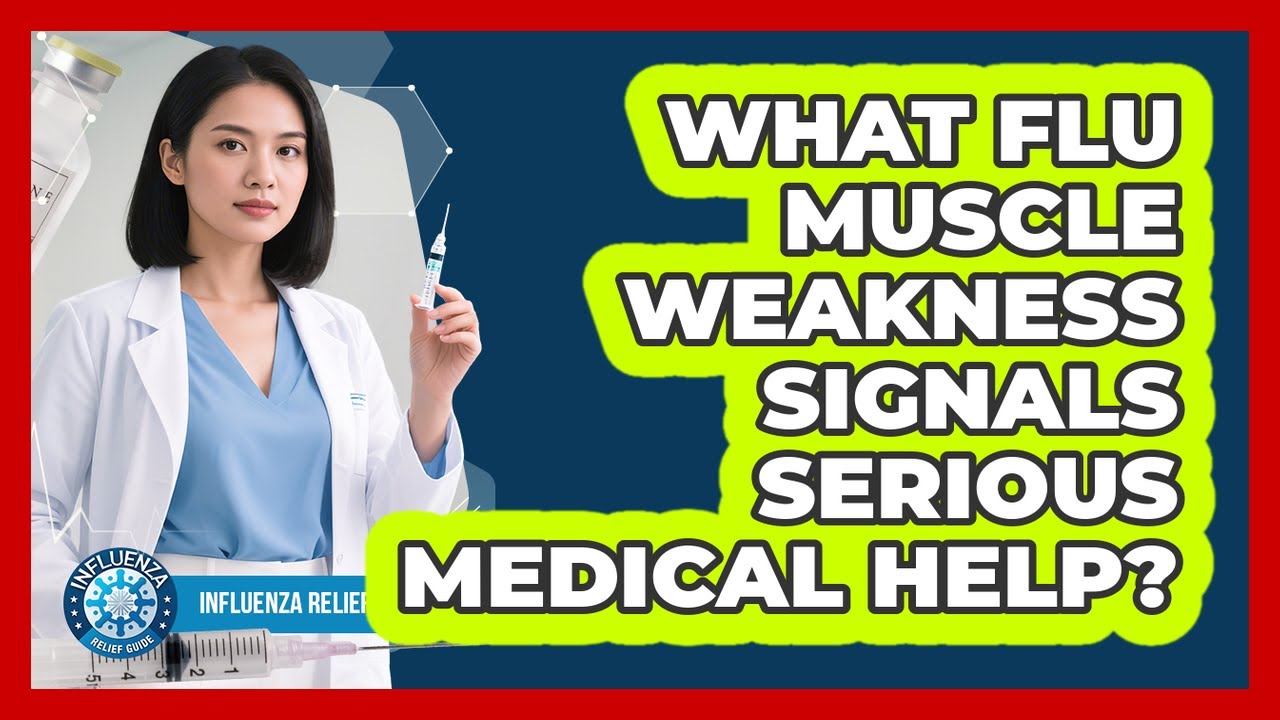 What Flu Muscle Weakness Signals Serious Medical Help? - YouTube