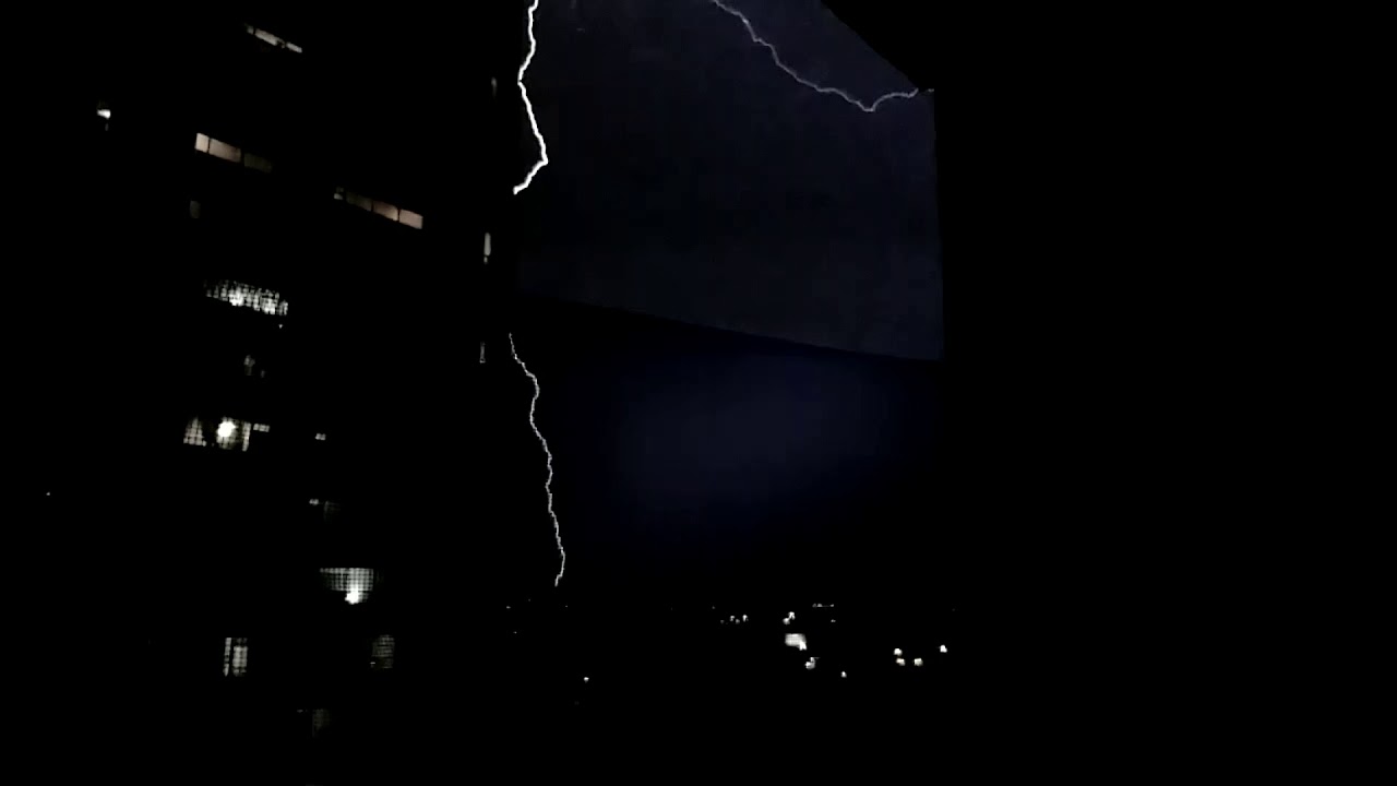 Lightning Storm Toronto - September 3, 2019 -Slow Motion - YouTube