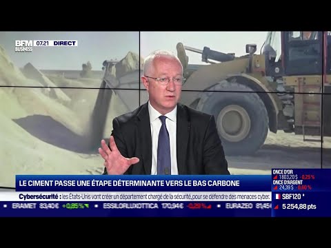 Guy Sidos (Groupe Vicat) : Le ciment passe une étape déterminante vers le bas carbone