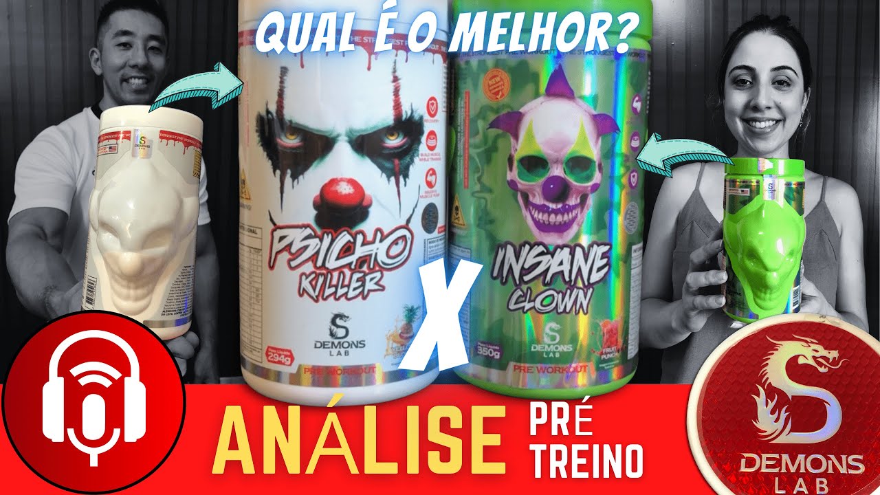 Análise Pré Treino Demons Lab | Insane Clown x Psicho Killer | Qual é o ...