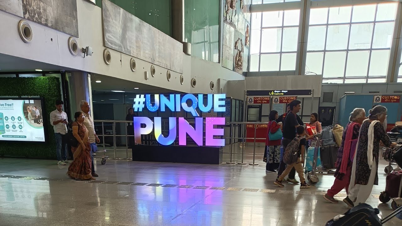 landing 🛬 video Pune air lines#pune - YouTube
