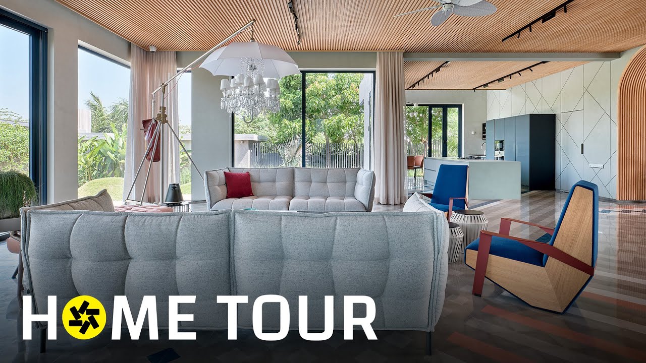 This Luxurious House Stands Out For Its Bold Interior Design (Home Tour ...