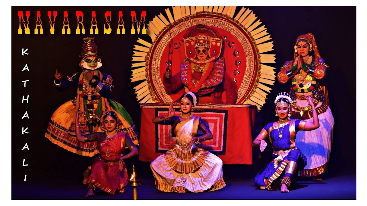 Kathakali Fusion #classic | Navarasam - Dance Cover Song | Punarjani ...