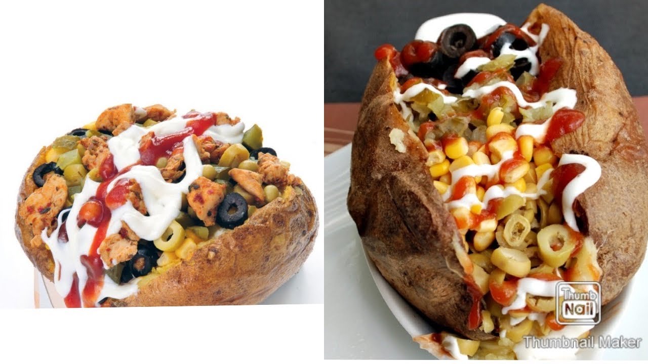 Potato recipe. Turkish kumpir. - YouTube