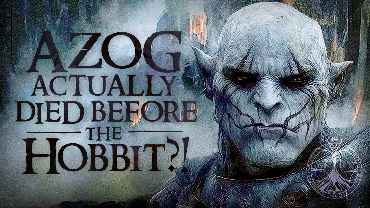 The Real Story of Azog the Defiler - Book vs Film Azog - YouTube